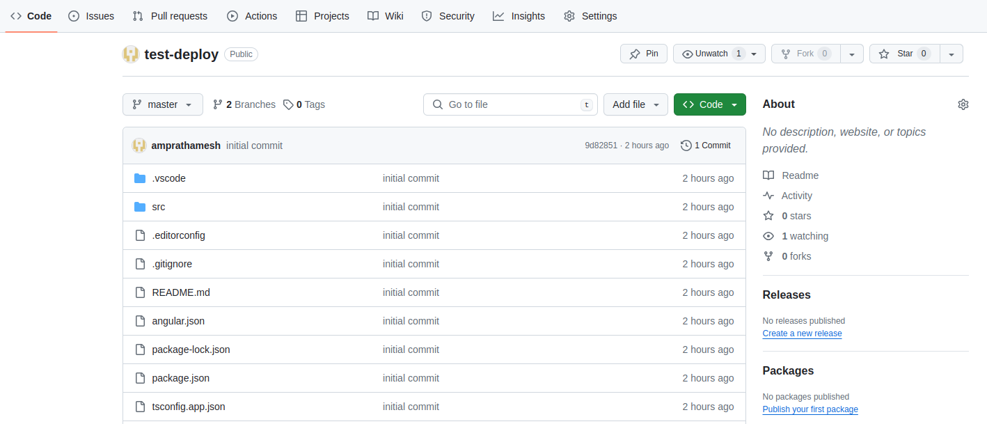Steps to Host an Angular App in GitHub Pages